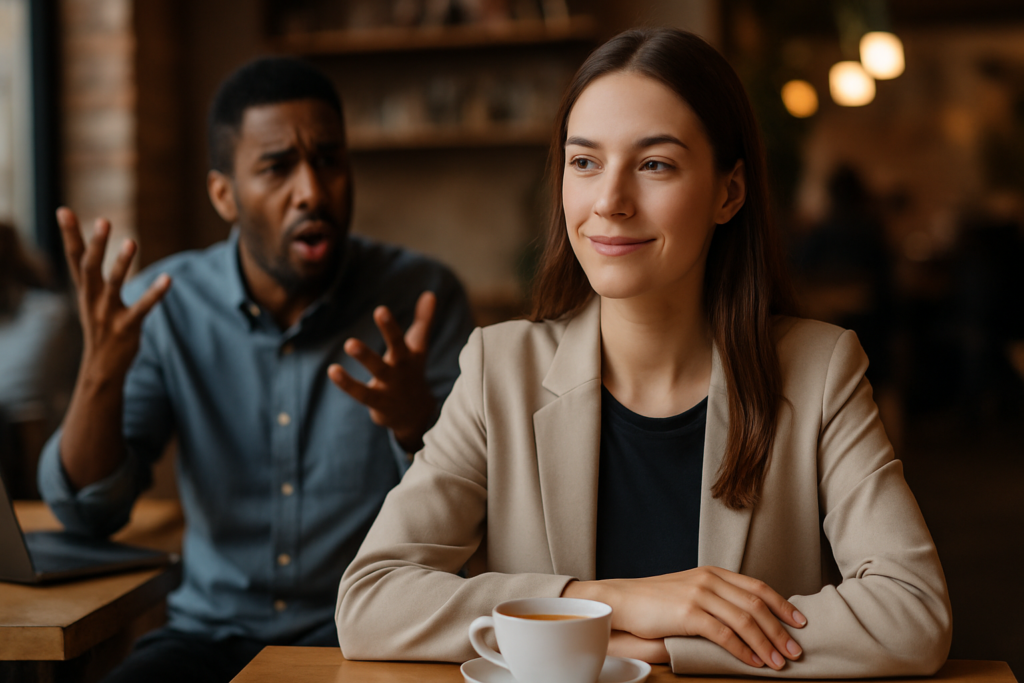 People who stay calm around difficult people often use these 5 quiet ...