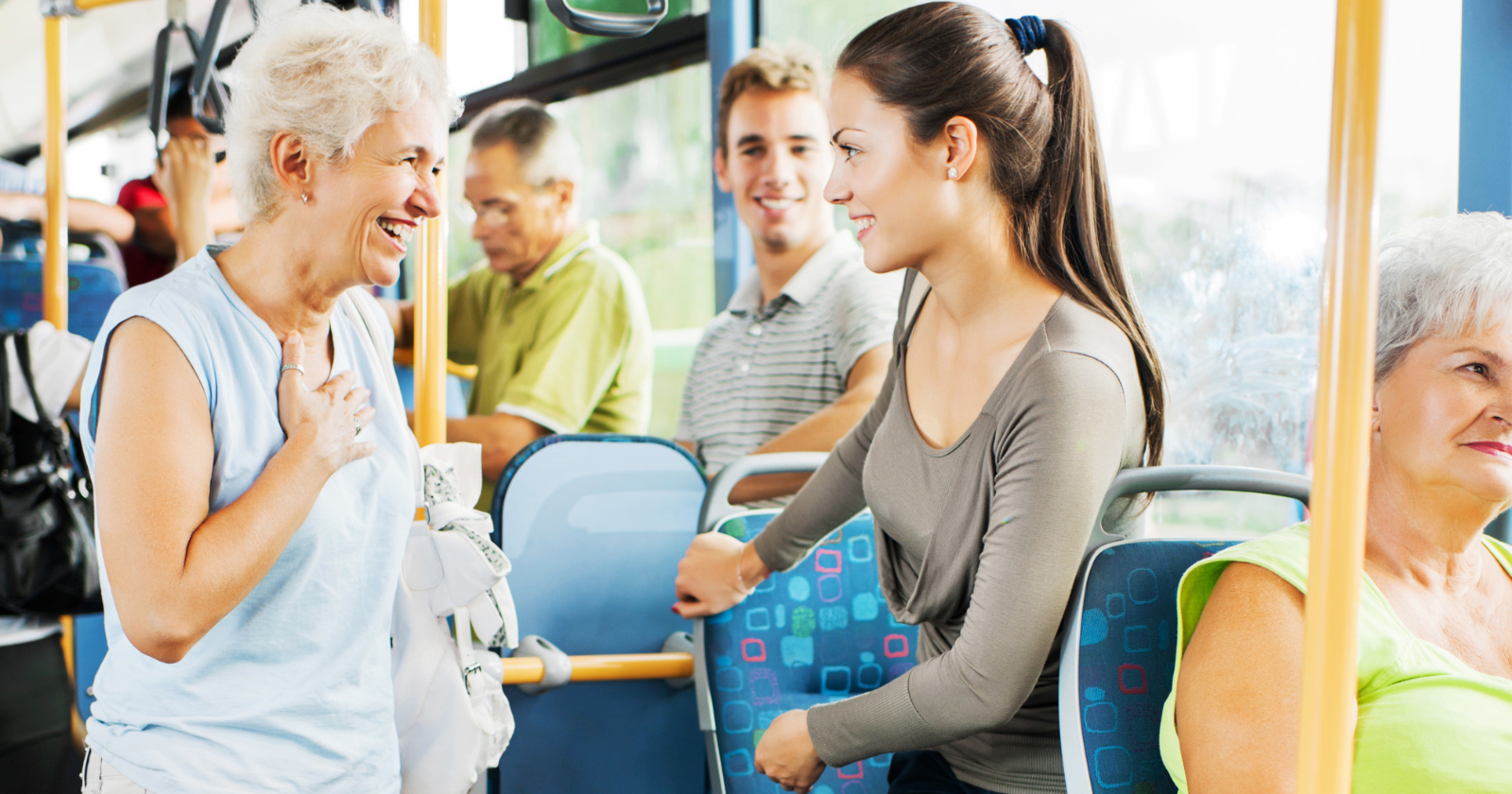 Psychology says people who offer their seat to strangers without ...